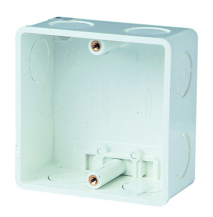 Flush Mount 3X3 Wall Box. 75X75Mm – STEP Building Supplies