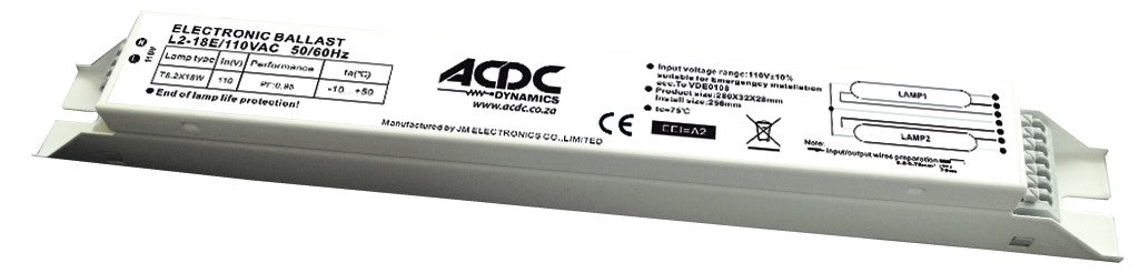 22-240V Electronic Ballast 2Xt8 36W – STEP Building Supplies