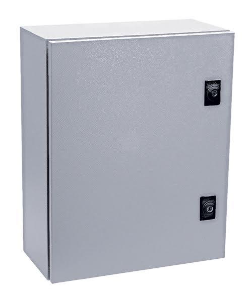Grey M.Steel Enclosure 400X300X200 Ip65 – STEP Building Supplies