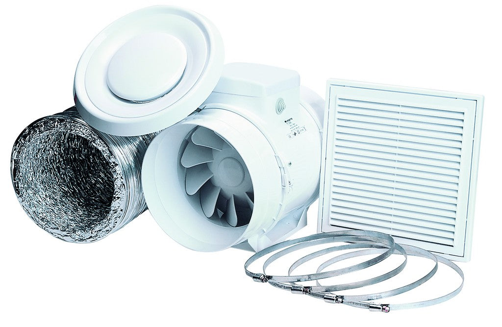 In-Line Fan Kit 200Mm Dia – STEP Building Supplies