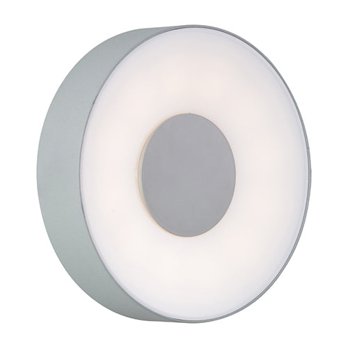 Ublo LED Round Ceiling/Wall Light Silver 8w – STEP Building Supplies