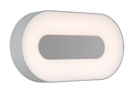 Ublo LED Oval Ceiling/Wall Light Silver 15w – STEP Building Supplies