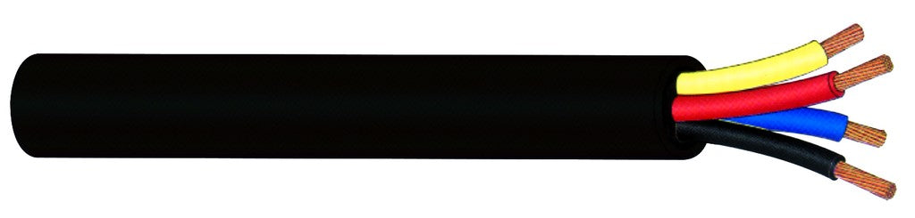 4.0mm X 4 CORE H07RN-F RUBBER CABLE /M – STEP Building Supplies